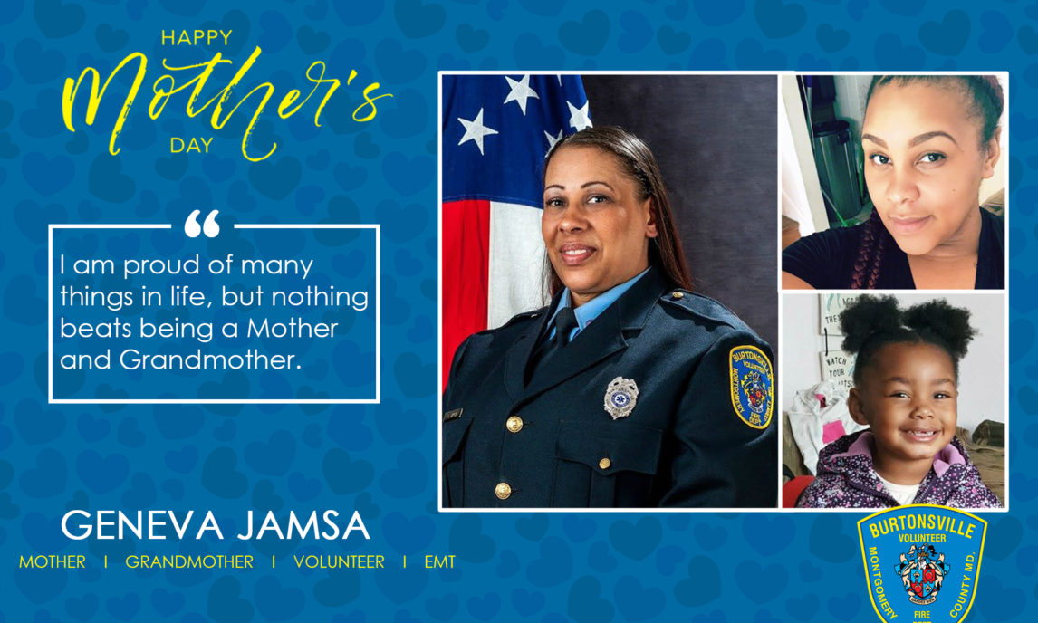 Celebrating Mother's Day - Burtonsville Volunteer Fire Department